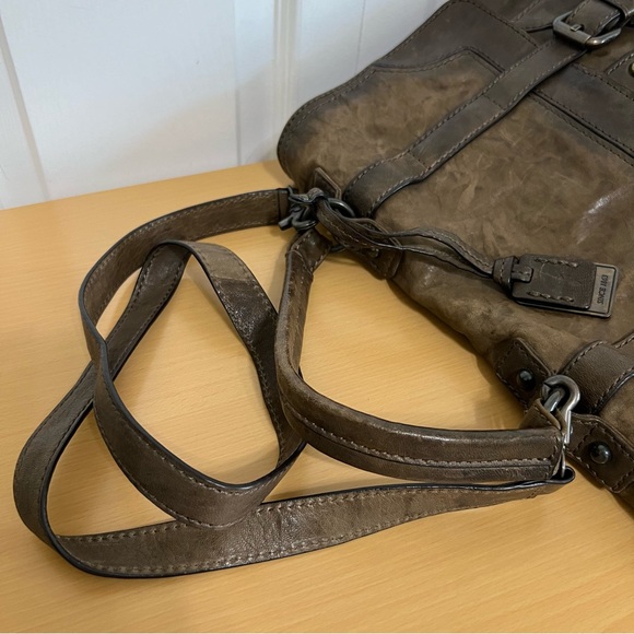 Frye | Bags | Frye Cameron Leather Satchel Messenger Bag | Poshmark